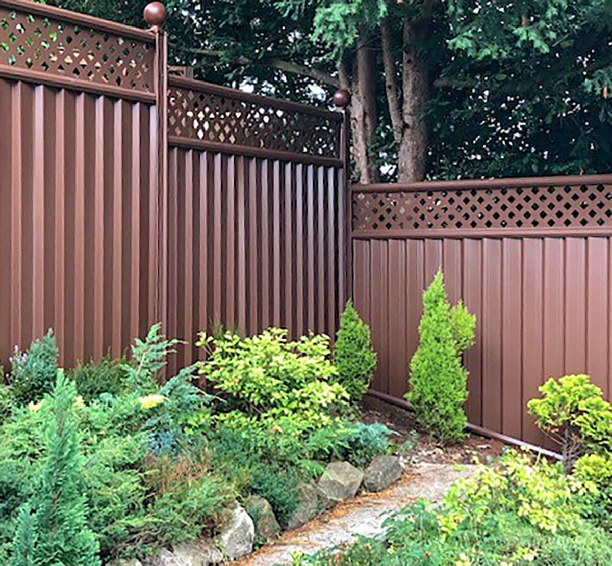 ColourFence 60x60mm Square Post 2400mm Brown